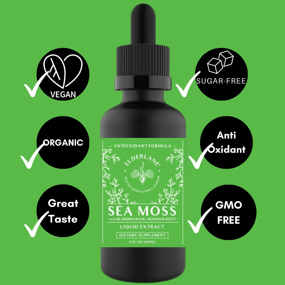 Sea Moss Drops 2 oz - Original Flavor – Elderlane®